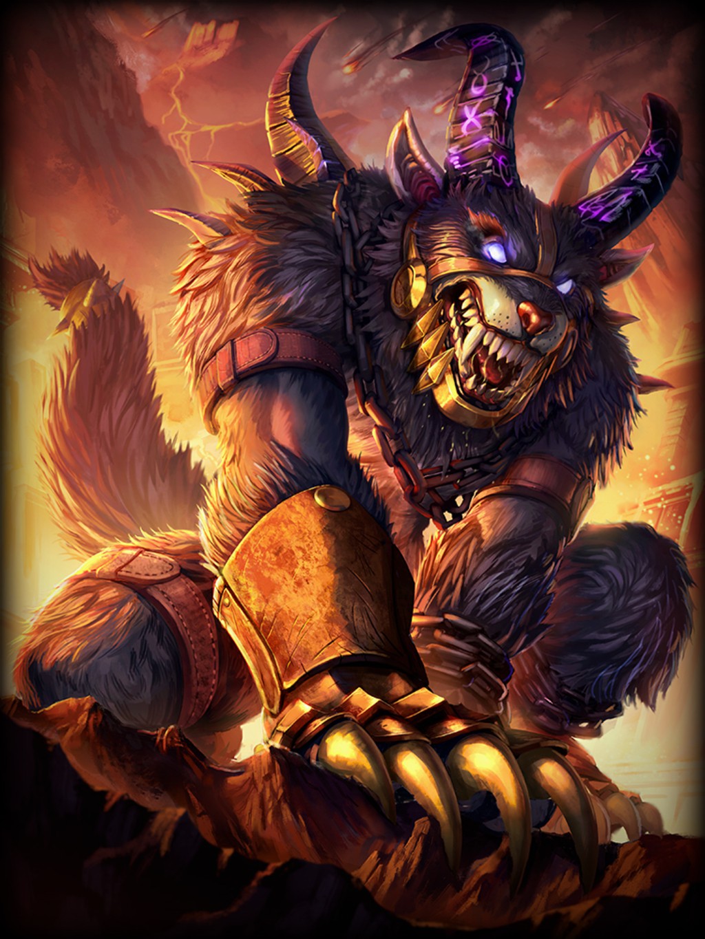 SMITE Introduces New God Xing Tian | Media - Artworks | DLH.NET The ...
