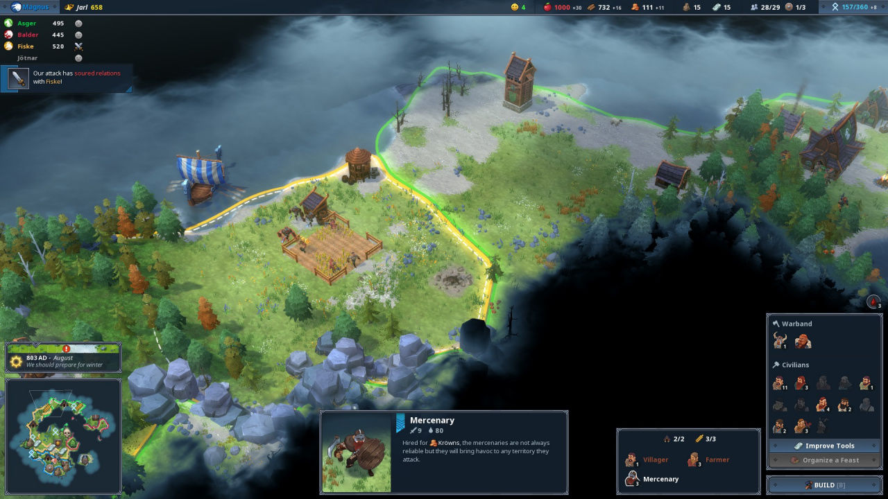 Northgard | Video Game Reviews and Previews PC, PS4, Xbox One and mobile